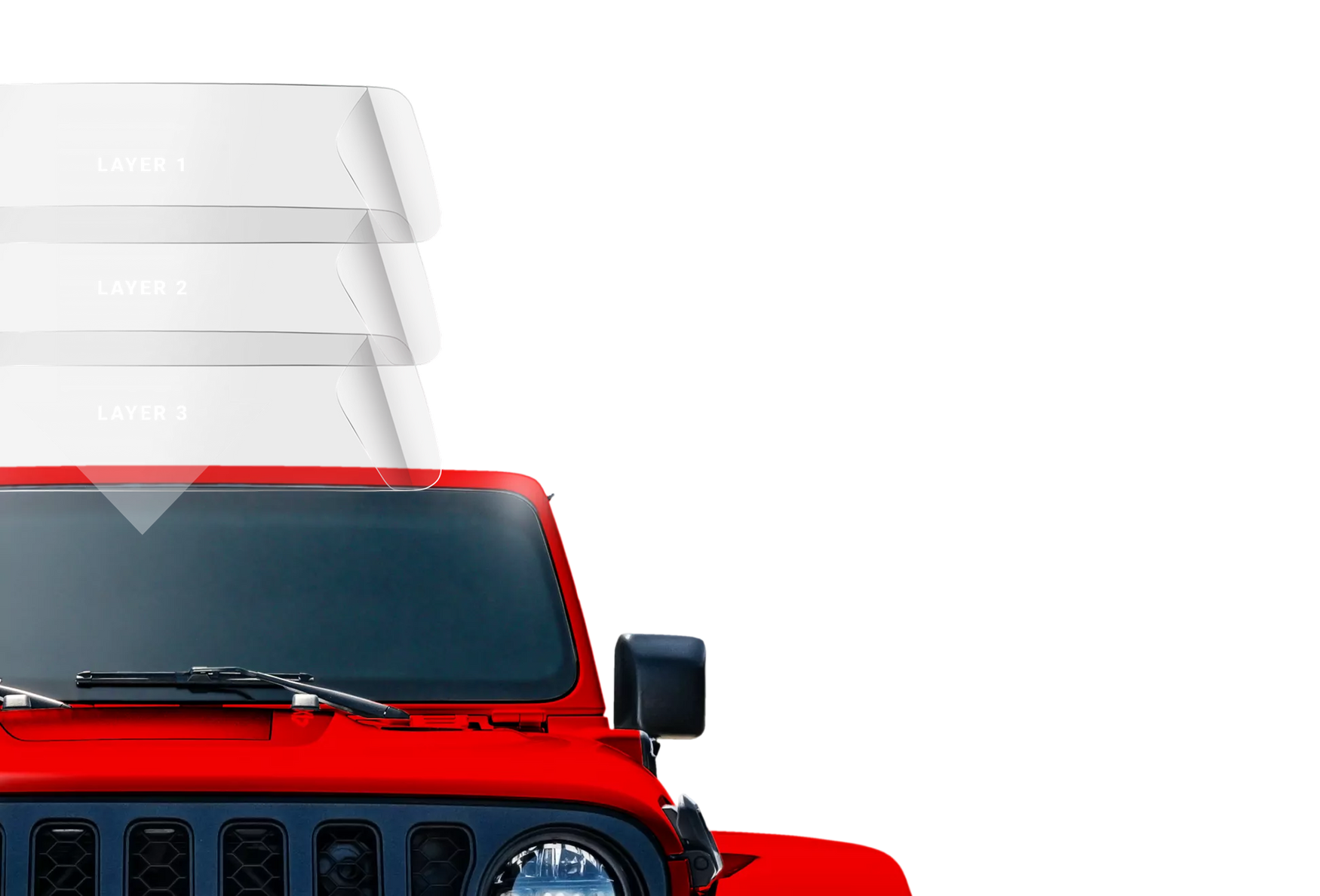 Windshield Defense Kit for Ford Bronco