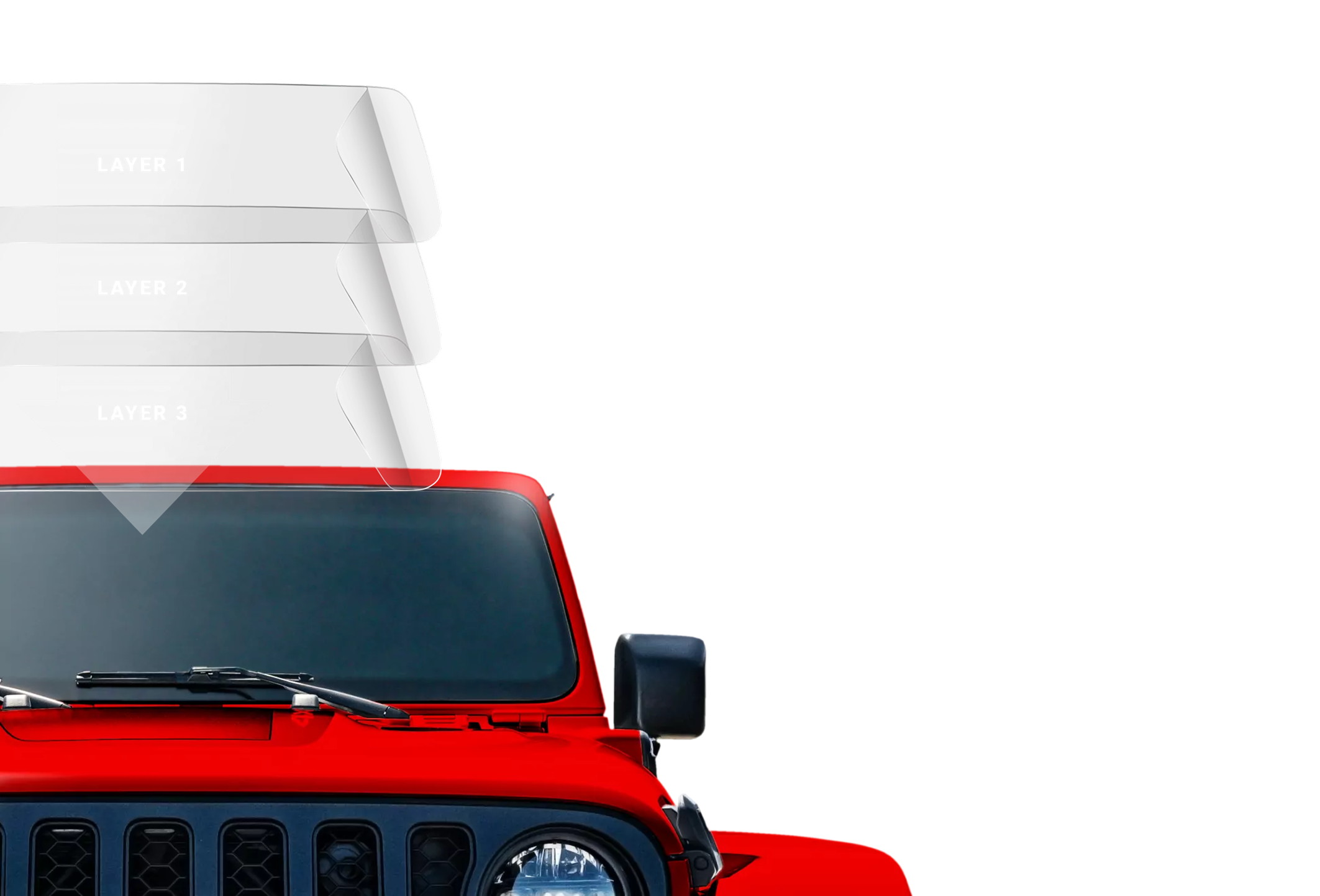 Windshield Defense Kit for Ford Bronco